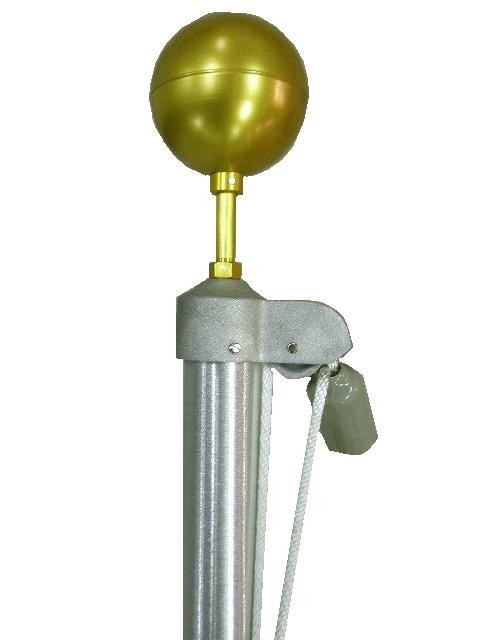 30 ft. Residential Flag Pole - 4 In. X .125 Aluminum