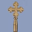 7-3/4 in. Botonee Cross Ornament